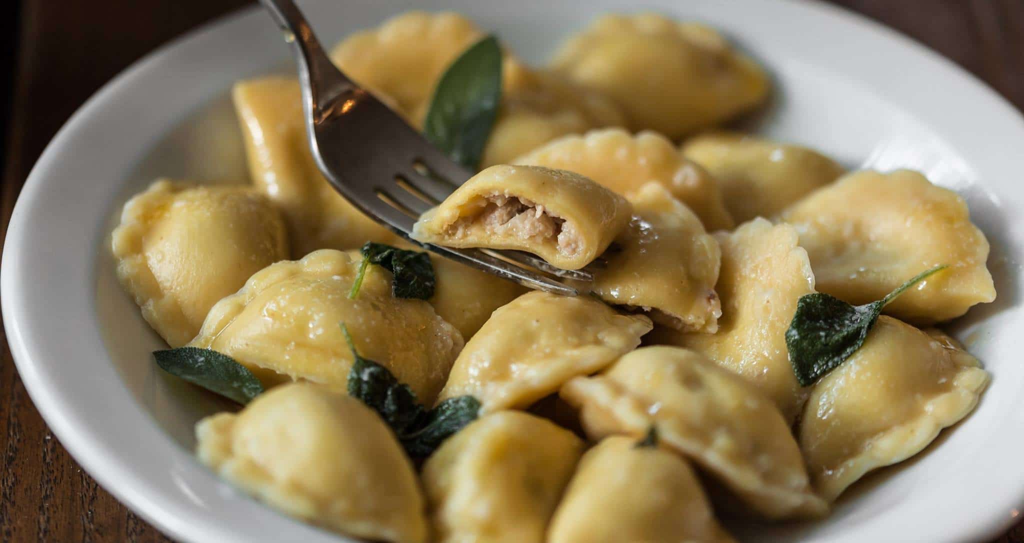 Ravjul with Chicken - Da Vinci