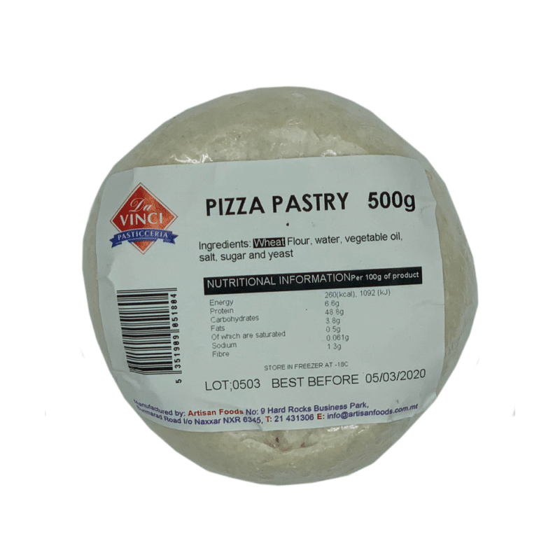 Pizza Pastry 500g - Da Vinci